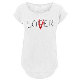 F4NT4STIC Long Cut T-Shirt IT Film ES Stephen King Loser Lover in wei&szlig; | Gr.: S