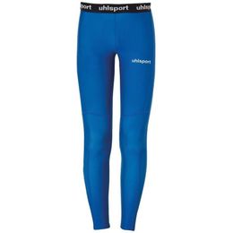 Uhlsport Leggings "Distinction Pro Long Tights" in Blau | Gr.: 140