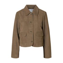 Selected Between-Season Jacket 'SLFKAYA' female Brown size 38