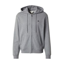 Calvin Klein Jeans Sweatjacke Herren Gr&ouml;&szlig;e S grau