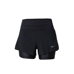 Nike Sportshorts 'Swift' Damen Gr&ouml;&szlig;e S schwarz / wei&szlig;