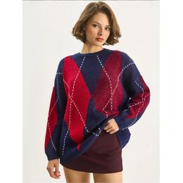 Bianco Lucci Sweater female Red size S/L