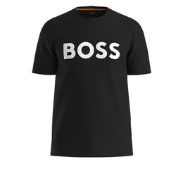 BOSS T-Shirt 'Thinking 1' Herren Gr&ouml;&szlig;e 5XL schwarz / wei&szlig;
