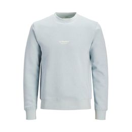 Jack & Jones JACK & JONES Sweatshirt 'JJESoho' Herren Gr&ouml;&szlig;e S hellblau / wei&szlig;
