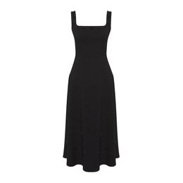 Trendyol Kleid Damen Gr&ouml;&szlig;e 36 schwarz Winterkleid