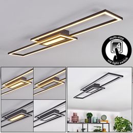 hofstein Torresella Deckenleuchte LED Schwarz, 1-flammig