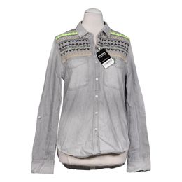 Superdry Bluse Damen Größe S Second Hand grau
