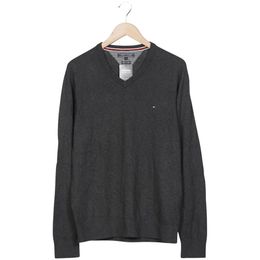 Tommy Hilfiger Pullover Herren Gr&ouml;&szlig;e XL Second Hand grau