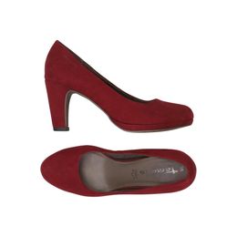 Tamaris Pumps Damen Gr&ouml;&szlig;e 38 Second Hand rot