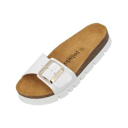 Palado Pantolette 'Malta EGS PL' Damen Gr&ouml;&szlig;e 44 karamell / wei&szlig;