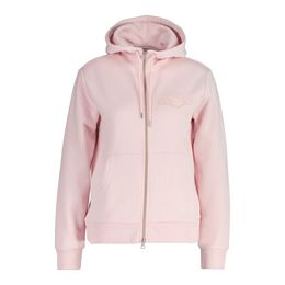 Gant Zip-Up Hoodie female Pink size XL