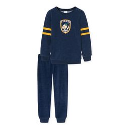 Schiesser Pyjama ' Rat Henry ' Jungen Gr&ouml;&szlig;e 128 dunkelblau