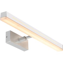 Nordlux LED Wandleuchte "OTIS", Energieeffizienz: F (A-G), grau (chromfarben), Leuchten, LED Wandleuchte