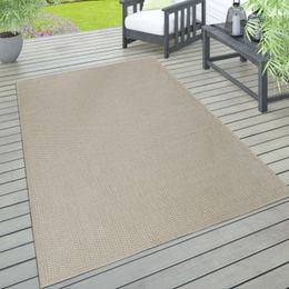 Teppich Paco Home "Timber 125", beige, B:200cm H:4mm L:280cm, Polypropylen, Teppiche, Teppich, Flachgewebe, Sisal Optik, auch als L&auml;ufer, In- und Outdoor geeignet