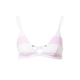 Marc O'Polo Marc O'Polo Bikinitop 'Kalmar' Damen Gr&ouml;&szlig;e 80 rosa / wei&szlig;