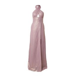 UNIQUE Kleid Damen Gr&ouml;&szlig;e 34 gold / lila Winterkleid