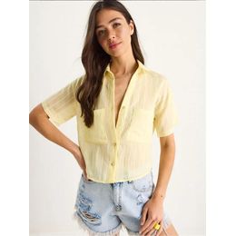 Bianco Lucci Blouse female Yellow size M