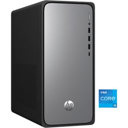 HP PC "OmniDesk Desktop M02-0052ng", schwarz (silber, schwarz), Microsoft Windows 11 Home, 16 GB RAM 512 GB SSD, Desktop-PCs, PC