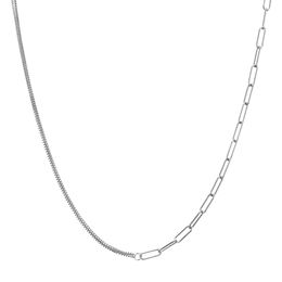 Glanzst&uuml;cke M&uuml;nchen Gliederkette GLANZST&Uuml;CKE M&Uuml;NCHEN "GSM801", silber, Halsketten, Damen, 40,0cm Basiskette + 5,0cm Verl&auml;ngerung, Silber 925 (Sterlingsilber), Gliederkette, aus Sterling Silber