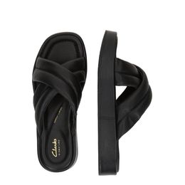 Clarks Pantolette 'Alda Glide' Damen Gr&ouml;&szlig;e 39 schwarz