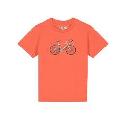 Watabout.kids Shirt 'Doodle Bike' boy Orange size 122/128