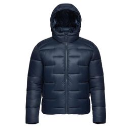 Ombre Winter Jacket male Blue size XXL