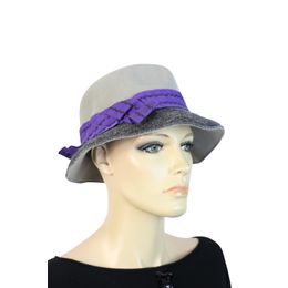 Allg&auml;u Rebell Trachtenhut ALLG&Auml;U REBELL "Wien", Damen, grau, Wolle, Antik-Look, H&uuml;te, Made in Italy