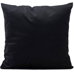 G&ouml;zze Dekokissen G&Ouml;ZZE "California", schwarz, unifarben, B:60cm H:10cm L:60cm, Polyester, Dekokissen_Sitzkissen_Kissenh&uuml;llen
