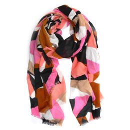 Modeschal "Keo", Damen, pink, Viskose, Collezione Alessandro, Basic, Modet&uuml;cher, mit tollen Farben und Formen
