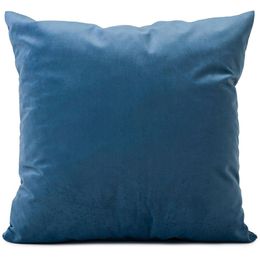 G&ouml;zze Dekokissen G&Ouml;ZZE "California", petrol, unifarben, B:45cm H:10cm L:45cm, Polyester, Dekokissen_Sitzkissen_Kissenh&uuml;llen