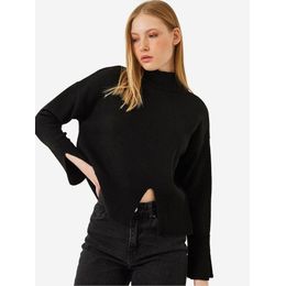 Bianco Lucci Pullover Damen Gr&ouml;&szlig;e S/L schwarz