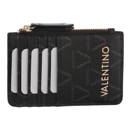 Valentino Handbags Kartenetui VALENTINO BAGS "LADY RE", Damen, schwarz (nero, multicolor), Lederimitat, Kleinlederwaren, Kartenhalter Kreditkartenetui