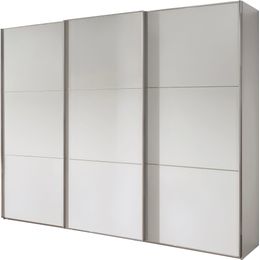 Schwebet&uuml;renschrank Wiemann "Phoenix, Made in Germany, modernes Design, Highlight, Blickfang", wei&szlig;, dekor, B:295cm H:236cm T:67cm, Schr&auml;nke, Schwebet&uuml;renschrank, maximaler Staurraum, inkl.Einlegeb&ouml;den, W&auml;scheb&ouml;den u. D&auml;mpfer