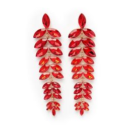Avant-garde Paris Earrings 'Nicoleta' female Red size One Size