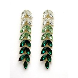 Avant-garde Paris Earrings 'Edyta' female Green size One Size