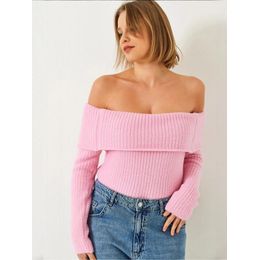 Bianco Lucci Pullover Damen Gr&ouml;&szlig;e S/L rosa
