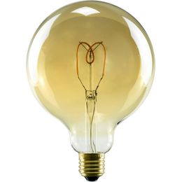 Segula LED-Leuchtmittel "Soft Line", gold (goldfarben), L:180cm &Oslash;:125cm, Leuchtmittel, dimmbar, Soft Globe 125 gold, E27