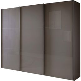 Schwebet&uuml;renschrank Wiemann "Phoenix, Made in Germany, modernes Design, Highlight, Blickfang", havanna, dekor, B:295cm H:236cm T:67cm, Schr&auml;nke, Schwebet&uuml;renschrank, maximaler Staurraum, inkl.Einlegeb&ouml;den, W&auml;scheb&ouml;den u. D&auml;mpfer