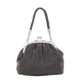 NAEMI Handtasche Damen Gr&ouml;&szlig;e One Size schwarz / silber