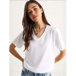 Bianco Lucci Shirt female White size L