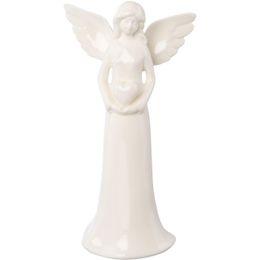 Engelfigur CREATIV HOME "Engel", wei&szlig;, B:13cm H:24cm T:7,5cm, Dekofiguren, Engelfigur