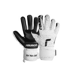 Torwarthandschuhe Reusch "Attrakt Freegel Infinity", Damen, Gr. 11, schwarz-wei&szlig; (wei&szlig;, schwarz), 56% Elastodien, 34% Polyester, 5% Polyurethan, mehrfarbig, Handschuhe, mit Innennaht Schnitt und Grip Infinity Belag