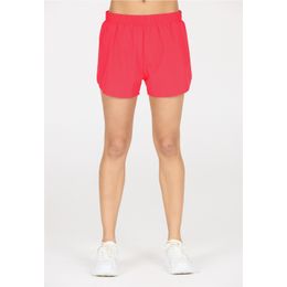 ENDURANCE ATHLECIA Shorts ATHLECIA "Alain", Damen, Gr. 34, EURO-Größen, orange, 91% Polyester, 9% Elasthan, unifarben, kurz, Hosen Shorts, mit Quick-Dry-Funktion
