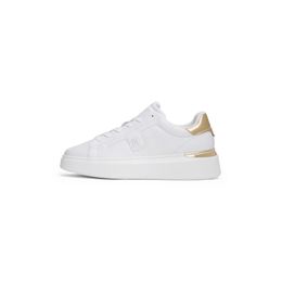 Tommy Hilfiger Sneaker Damen Gr&ouml;&szlig;e 41 gold / wei&szlig;