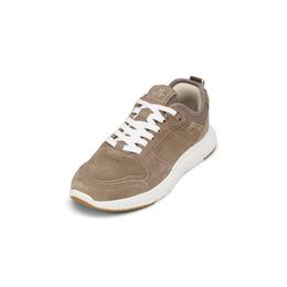 Marc O'Polo Sneaker MARC O'POLO "aus edlem Veloursleder", Herren, Gr. 40, pavestone, Obermaterial: 100% Leder (Rind), unifarben, Schuhe Sneaker
