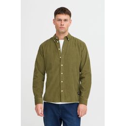 Langarmhemd Blend "BHShirt", Herren, Gr. M, US-Gr&ouml;&szlig;en, capulet olive, Web, 100% Baumwolle, unifarben, regular fit, ohne Ausschnitt, eingefasste Kante, Hemden, L&auml;ssiges Langarmhemd