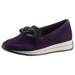 Remonte Slipper 'D0H10' Damen Gr&ouml;&szlig;e 42 aubergine / schwarz