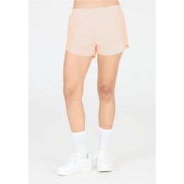 ENDURANCE ATHLECIA Shorts ATHLECIA "Alain", Damen, Gr. 40, EURO-Gr&ouml;&szlig;en, beige (nude), 91% Polyester, 9% Elasthan, unifarben, kurz, Hosen Shorts, mit Quick-Dry-Funktion