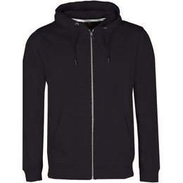 INDICODE Jeans Zip-Up Hoodie male Black size L