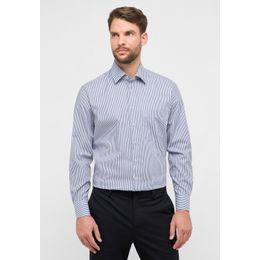 Langarmhemd Eterna "COMFORT FIT", Herren, Gr. 42, Normalgr&ouml;&szlig;en, navy, Twill, 100% Baumwolle, normal, Manschette, Hemden